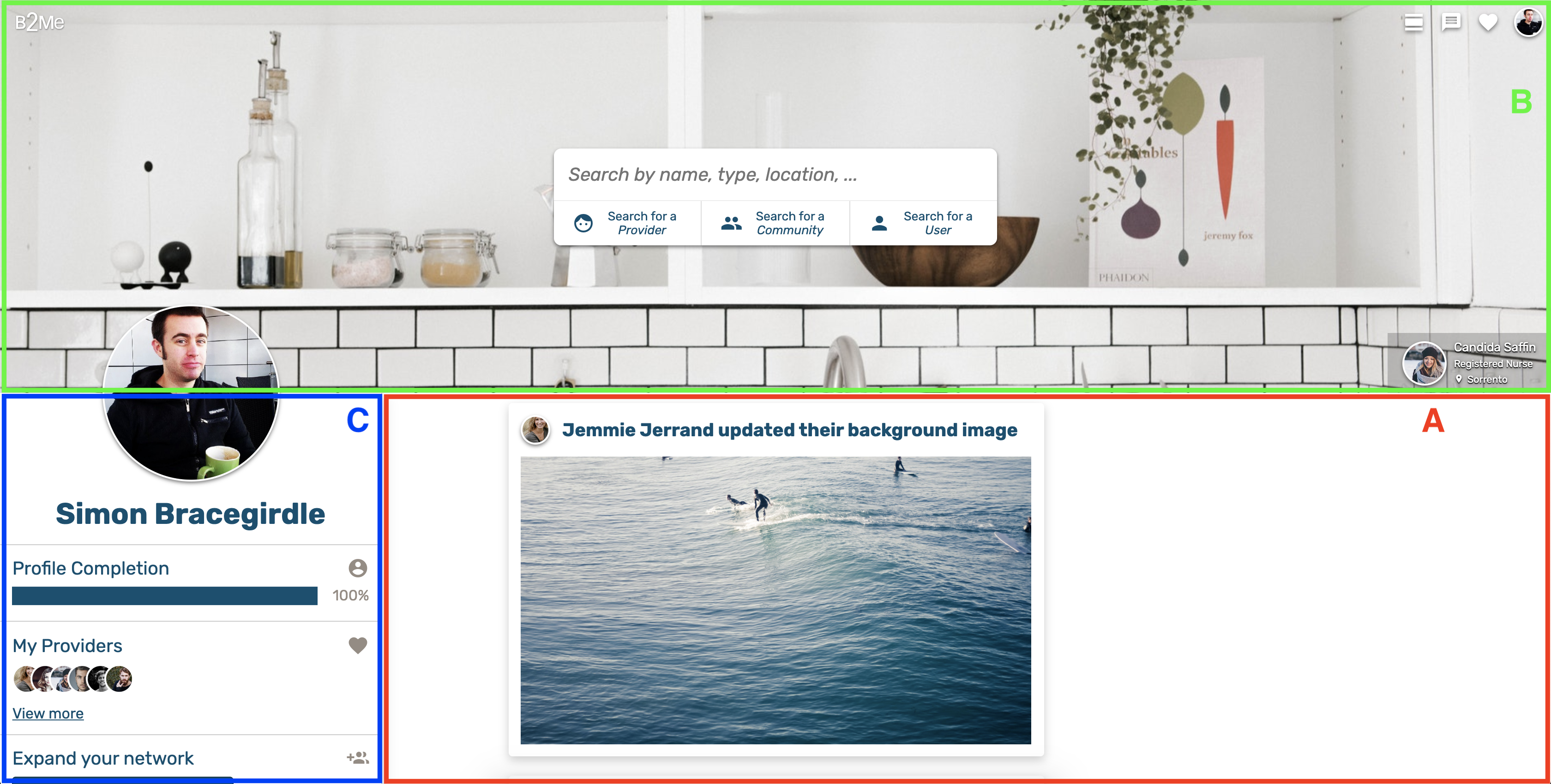 B2Me Activity Stream – B2Me Australia